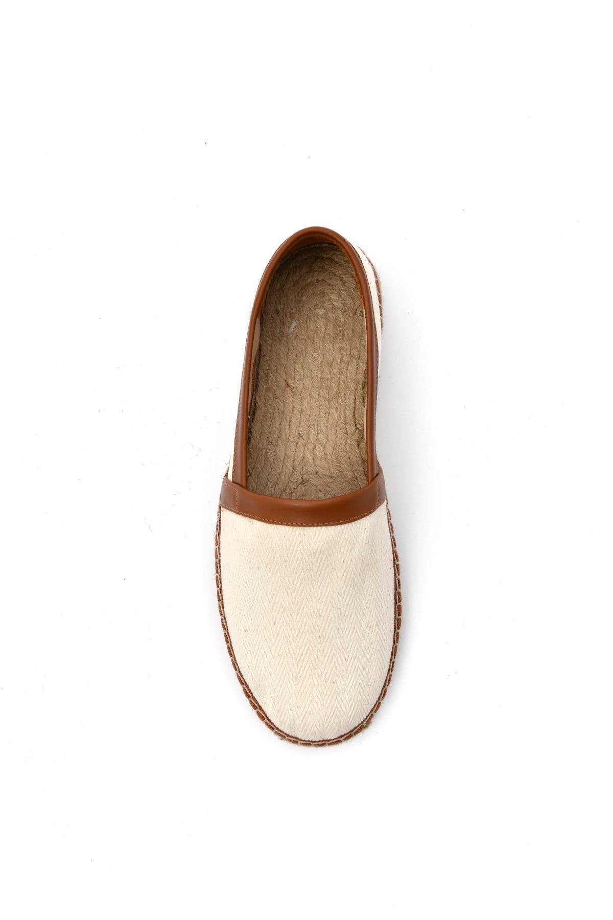 Mariso Beyaz Erkek Espadril – Su14